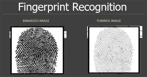 Solved Fingerprint Ridge Thinning In This Process We Are Chegg