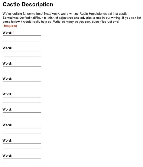 Primary Ideas Google Docs More Forms