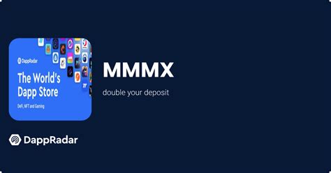 Mmmx Project Overview Analytics And Data Dappradar