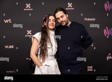 Merksem Belgium 29th Jan 2025 Singer Eefje De Visser And With