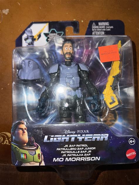 Mattel Disney Pixars Lightyear Mo Morrison Articulated Figure Jr Zap