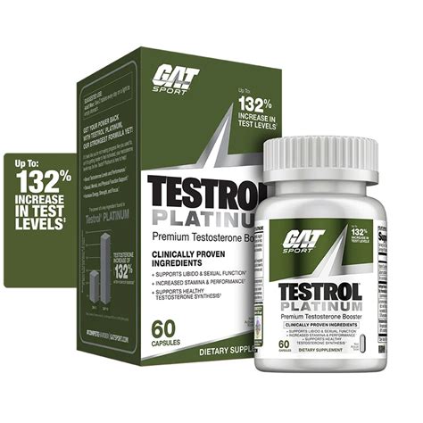 Gat Testrol Platinum 60 Tablets E Nutrientgr