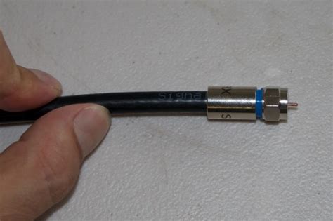 How To Put An F Connector On A Coax Cable