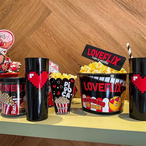 Kit Dia Dos Namorados Loveflix Arquivo Digital Elo7