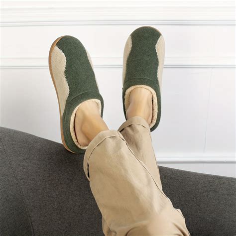 Cozy House Slippers Men S Memory Foam Plush Lightweight Temu Canada