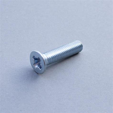 M4 X 6 Pozi Csk Machine Screws Zinc Plated Thomas Smith Fasteners