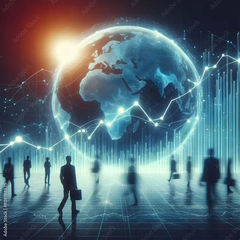 Digital Animation Depicting Rapid Growth Of Worldwide Population Over Time And Future