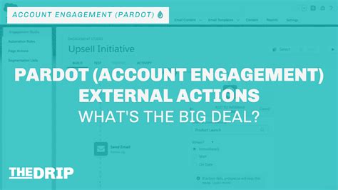 Pardot Account Engagement External Actions Whats The Big Deal