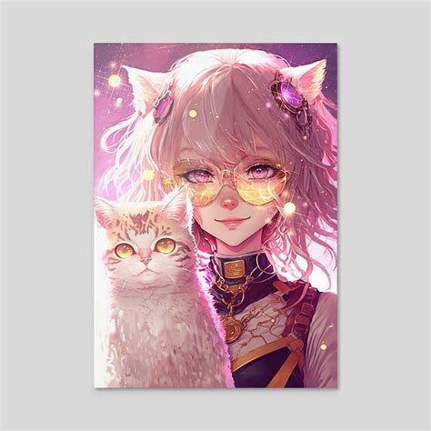 Cute Kitty Anime Girl