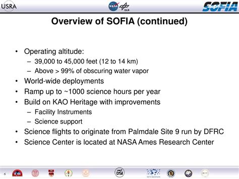Ppt Sofia Stratospheric Observatory For Infrared Astronomy Powerpoint