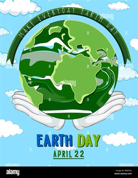 Hands Holding Earth Clipart
