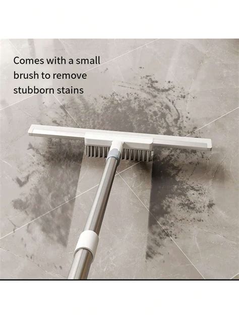 Silicone Magic Sweeper Scrubbing And Mopping In One Bathroom And