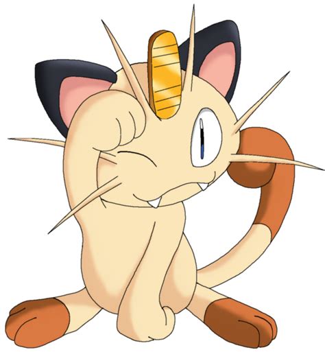 50 Pokemon 26 Meowth By Megbeth On Deviantart