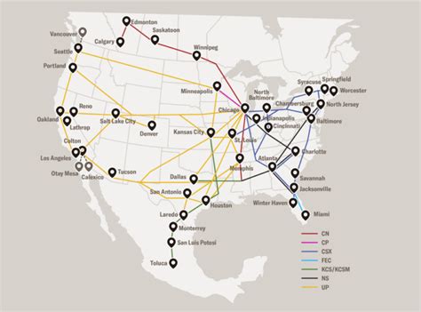 Cpkc To Handle Schneider S Cross Border Intermodal Shipments Between