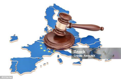 Eu 3d 렌더링에 고립 된 흰색 배경 지도에 나무 망치 3차원 형태에 대한 스톡 사진 및 기타 이미지 3차원 형태 갈색 개념 Istock