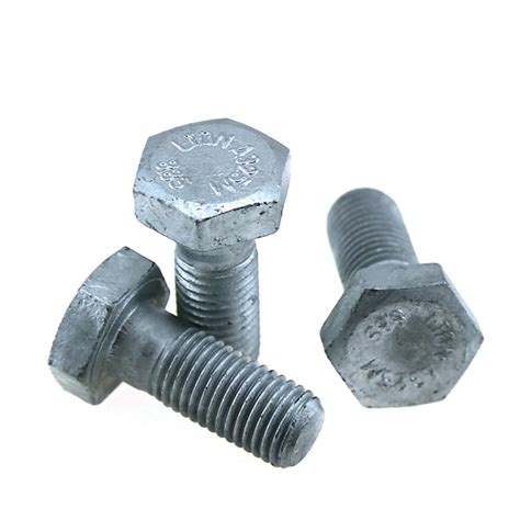 M24 M30 Astm A325 Astm A490重型六角螺栓和螺母热浸镀锌 Buy 重型六角螺栓 A325 A325m Asme