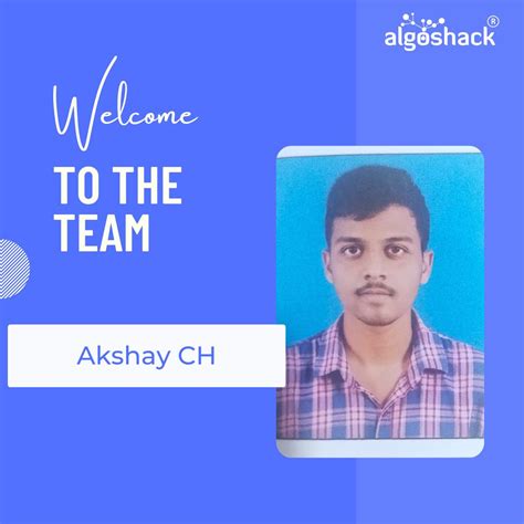 Algoshack On Linkedin Teamalgoshack Newjoinee Welcometotheteam Algoshackers