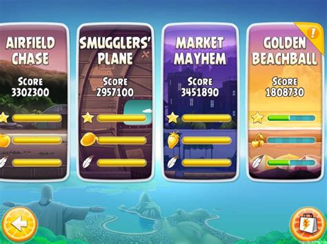 Angry Birds Rio V170 Episode Selection Screen Angrybirdsnest