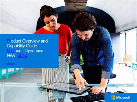 Microsoft Dynamics Nav 2016 Product Overview And Capabilities Guide Ppt