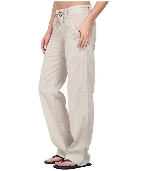 Patagonia Island Hemp Pants In Natural Lyst
