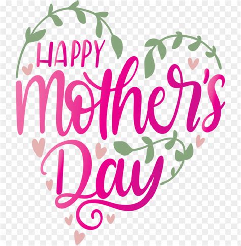 Mothers Day Font Text Pink Calligraphy For Mothers Day