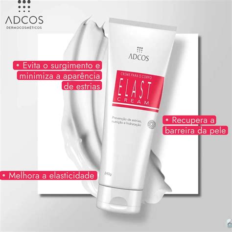 Creme Para Estrias Adcos Elastcream Beleza Na Web