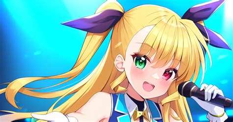 魔法少女リリカルなのは ヴィヴィオ アイドルver ヒアデスのイラスト Pixiv