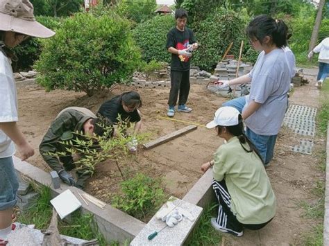 嘉职院园林专业圆满完成园林工程施工实训项目