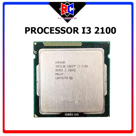 Processor Intel Core I3 2100 3 10Ghz Lazada Indonesia