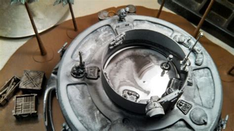 Bunker Spray Ink Drying 2 Games Workshop Bunker Ashtray