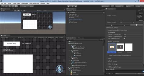 Webgl Native File Browser Filenativewebglbrowser Tool Files