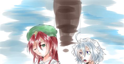 東方 【例大祭 コピー本新刊】つれない美鈴 サンプル 虚中 芥のマンガ 漫画 紅美鈴 十六夜咲夜 Pixiv