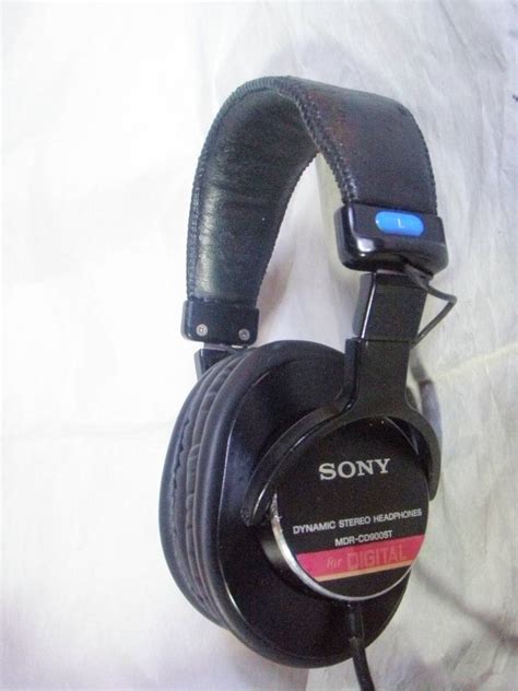 【やや傷や汚れあり】sony Mdr Cd900st 新品互換イヤーパッド交換済 音出確認済 モニターヘッドホン 8の落札情報詳細