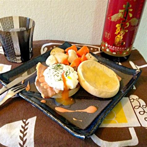 自家製パンツェッタのエッグベネディクト オーロラソース仕立てで藤井裕之 Snapdish スナップディッシュ Idtz9loa