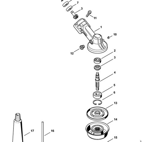 Stihl Fs 91 R Brushcutter Fs 91 R Parts Diagram K Gear Head