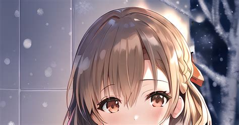 アスナsao Asuna In Winter Coat Anusa Ikuuyのイラスト Pixiv