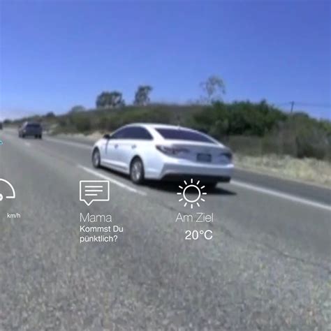 An Example View Of The Driver The Driving Simulator Software Runs An