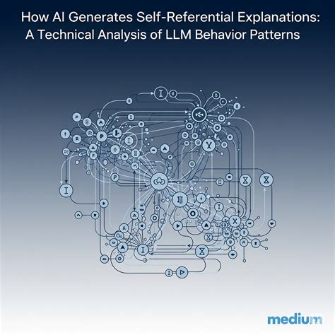 how ai generates self referential explanations a technical analysis of llm behavior patterns