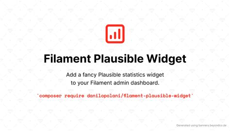 Plausible Analytics Widget By Danilo Polani Plugins Filament
