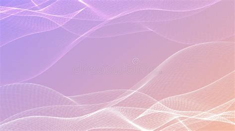 Peachy Purple Abstract Background With Moving Grid Animation Of
