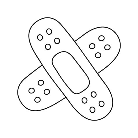 Premium Vector Vector Illustration Of A Bandaid In Doodle Style