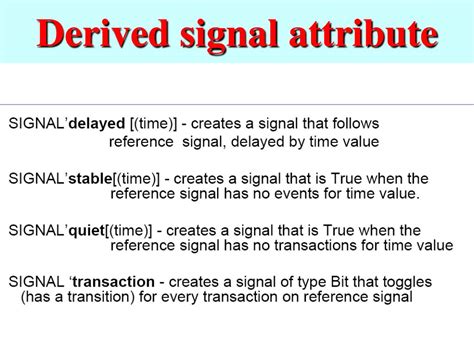 Ppt Package With 4 Valued Logic Signal Attributes Assertion Data Flow