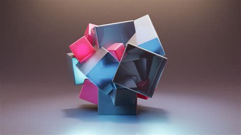 Artstation Abstract Cubes