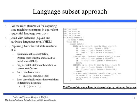ppt chapter 8 state machine and concurrent process model powerpoint