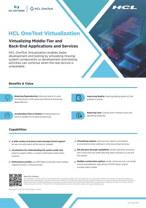 Ppt Virtualize Middle Tier And Back End Applications And Services With Hcl Onetest Powerpoint