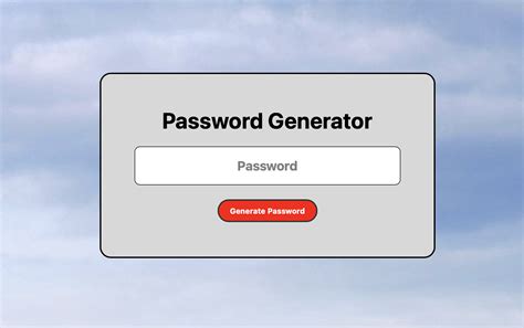 Github Au Rizerpasswordgen A Js Password Generator