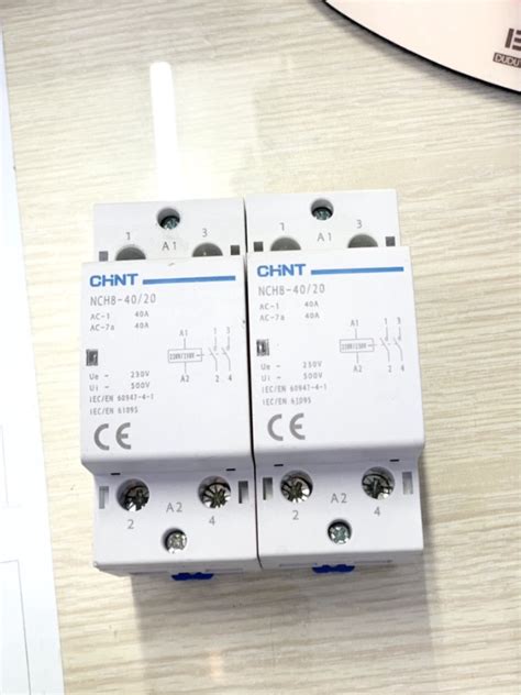 Contactor Khởi Động Từ 1 Pha 25a 40a Nch8 40 20 Hiệu Chint Nhà Phân Phối Thiết Bị Điện Tuấn Thành