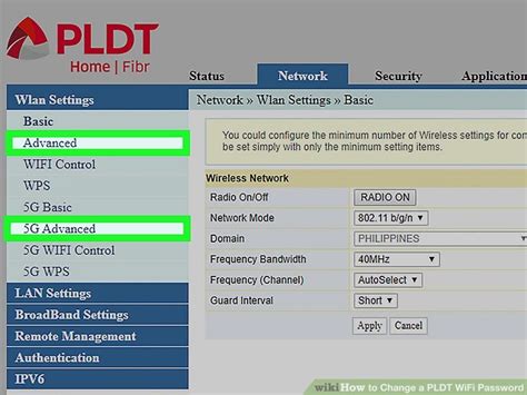 Easy Ways To Change A PLDT WiFi Password 7 Steps With Pictures
