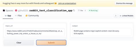 Github Yzhu0225reddittextclassification The Goal Of The Project Is To Detecte