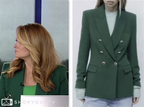 America Reports October 2024 Gillian Turners Green Double Breasted